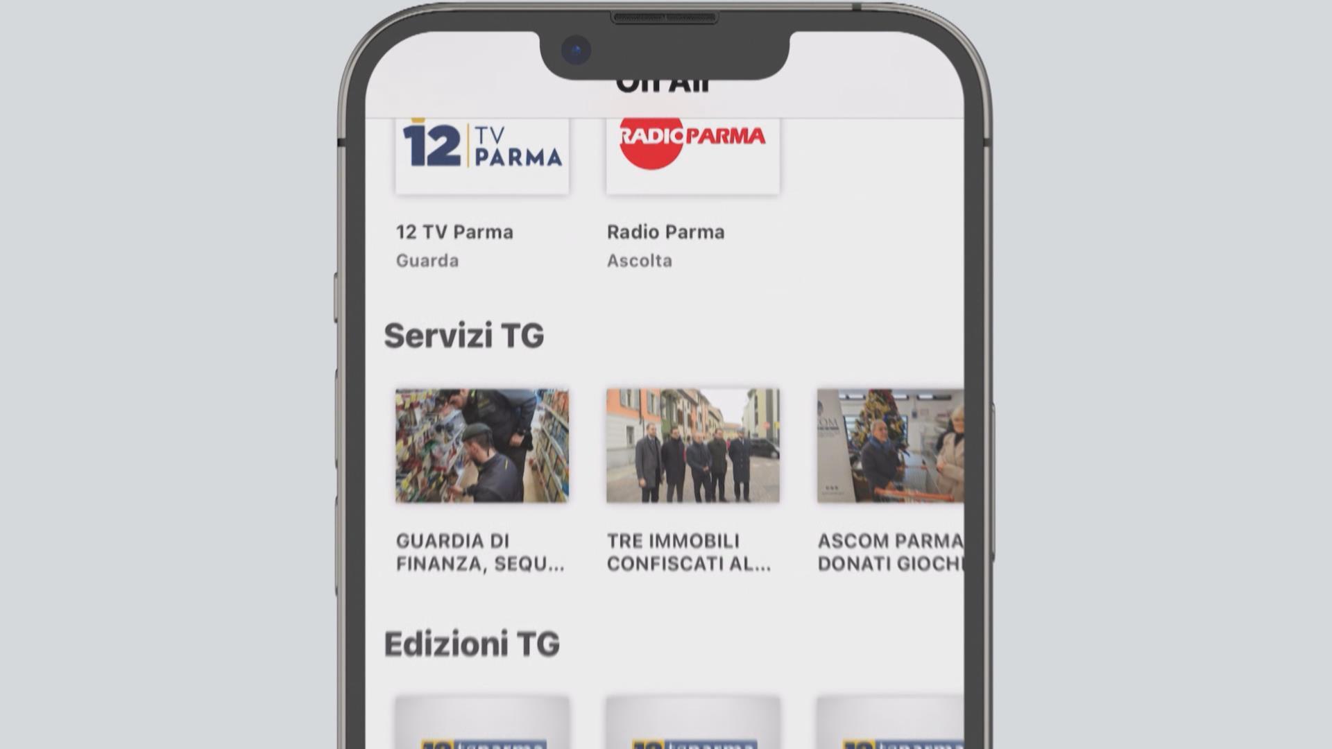 12 TV PARMA E RADIO PARMA: DA OGGI DISPONIBILE LA NUOVA APP GRATUITA ...